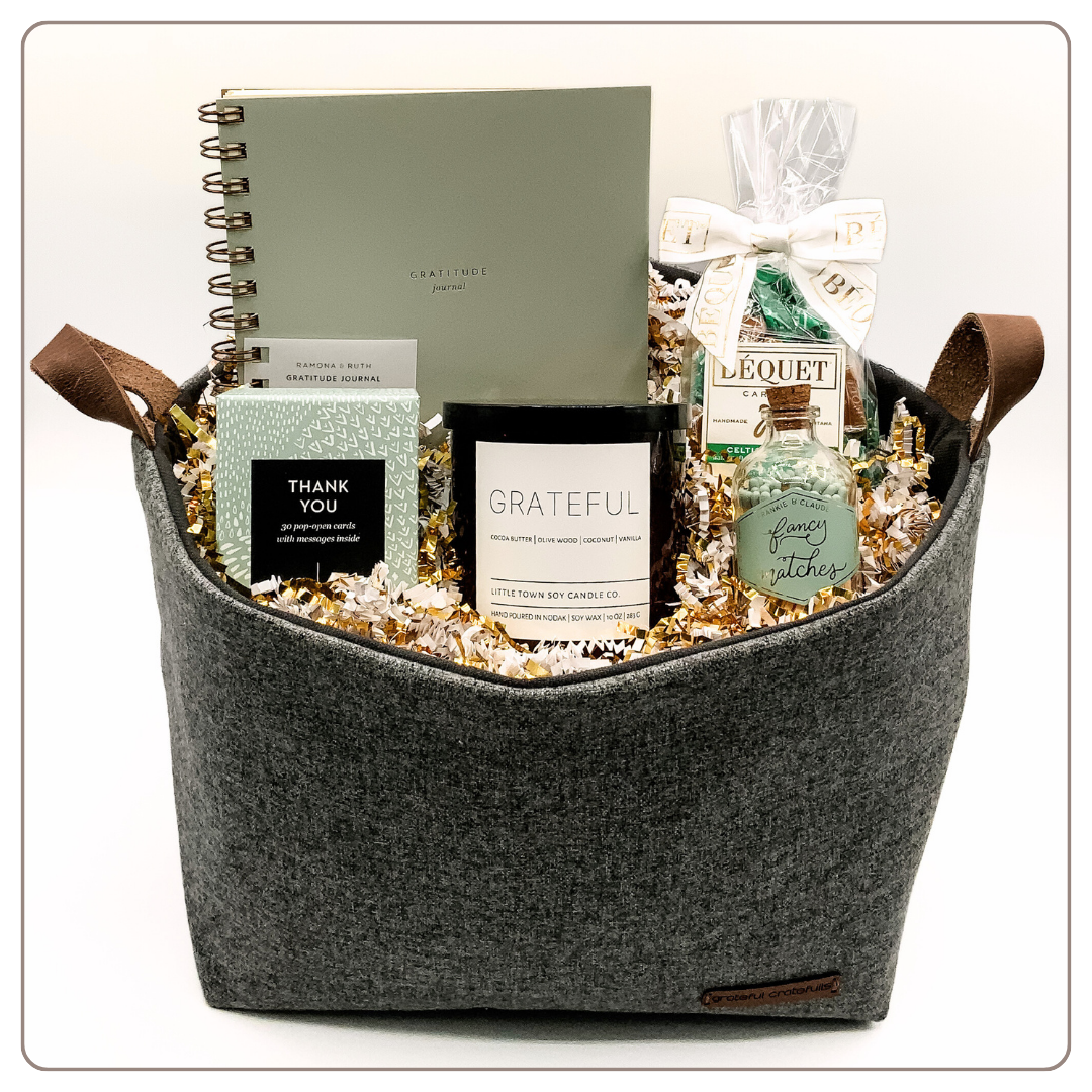 The Perfect Thank You Gift Basket - With Gratitude